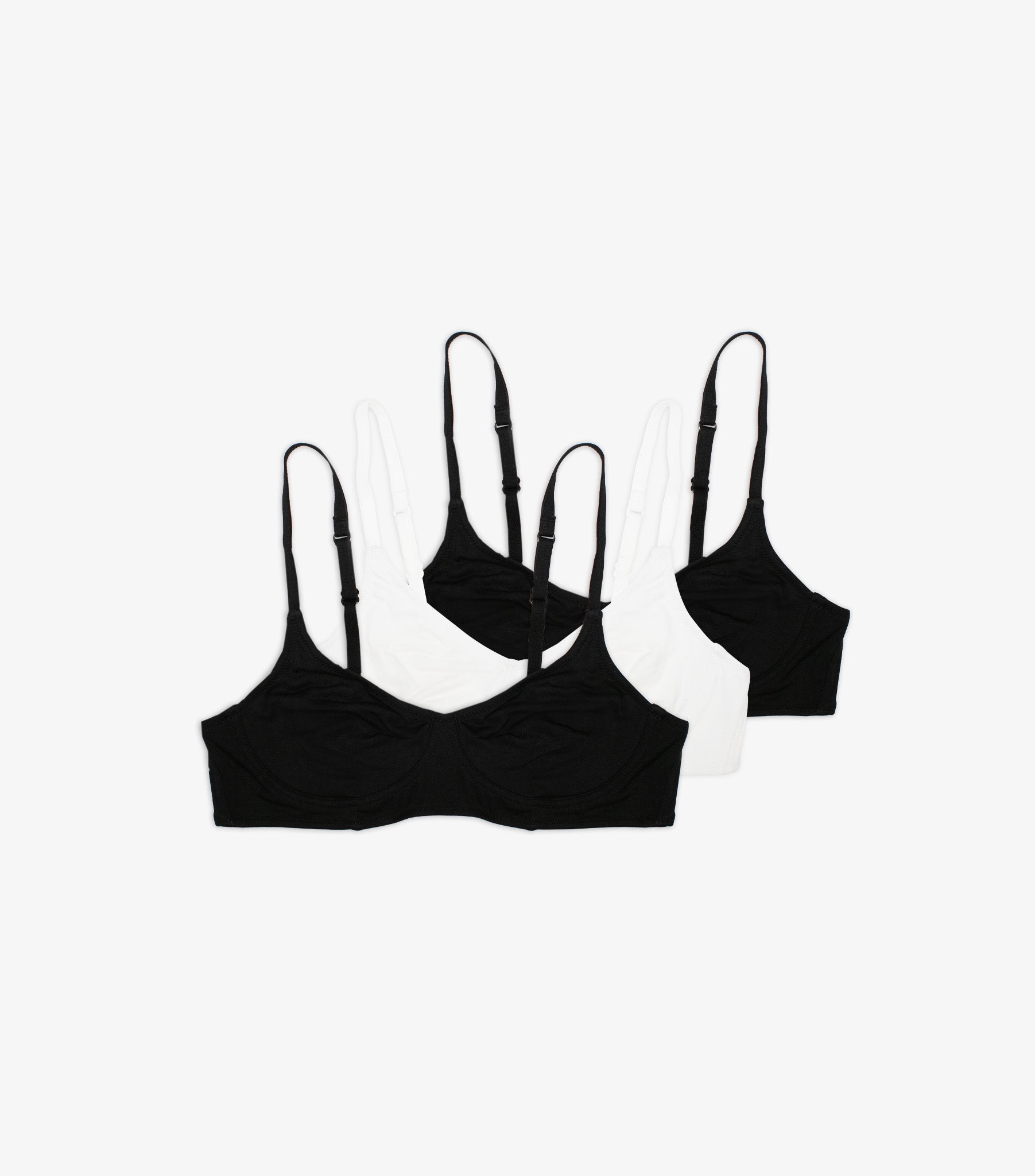 3 Pack of Full Cup Wirefree Bras - The Basics – NICO